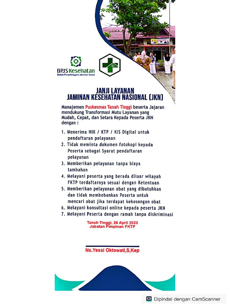 Janji Layanan JKN 2023 | PDF