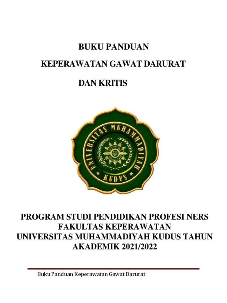 Buku Panduan Kep Gadar Dan Kritis - 22-23 | PDF