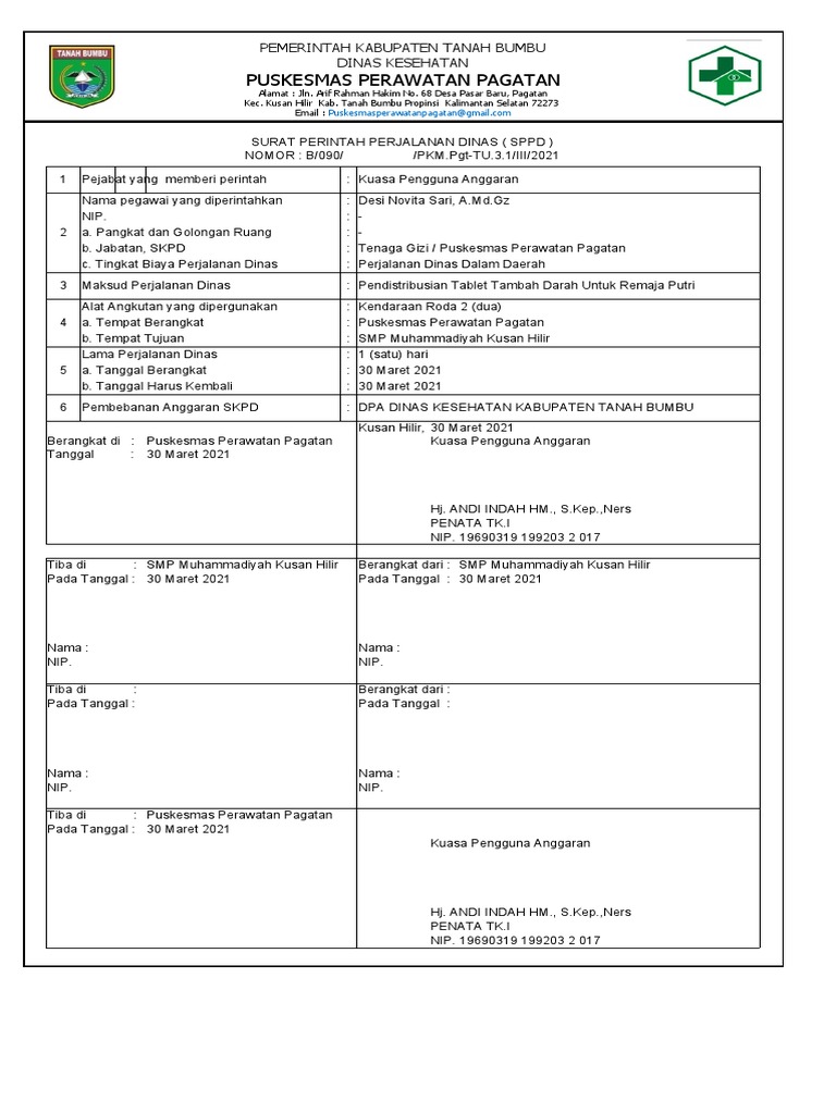 GIZI - FE SPPD BOK Maret 2021 | PDF