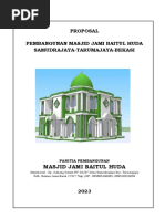Contoh Proposal Rehab Masjid | PDF | Bisnis | Griya & Taman