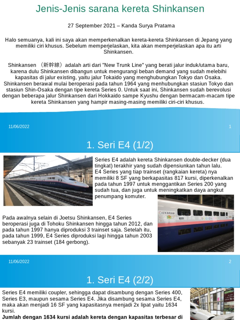 Shinkansen Exibition | PDF | Computers