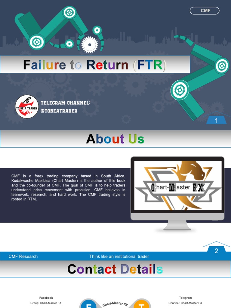 CMF - FTR - To Be A Trader | PDF