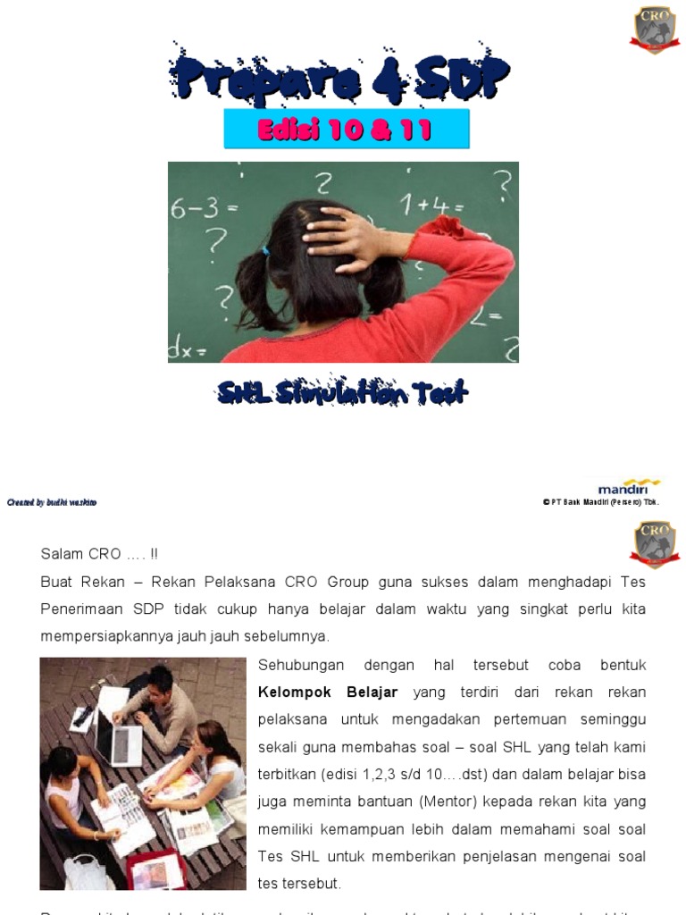 Soal Verbal SHL Part 2 PDF | PDF