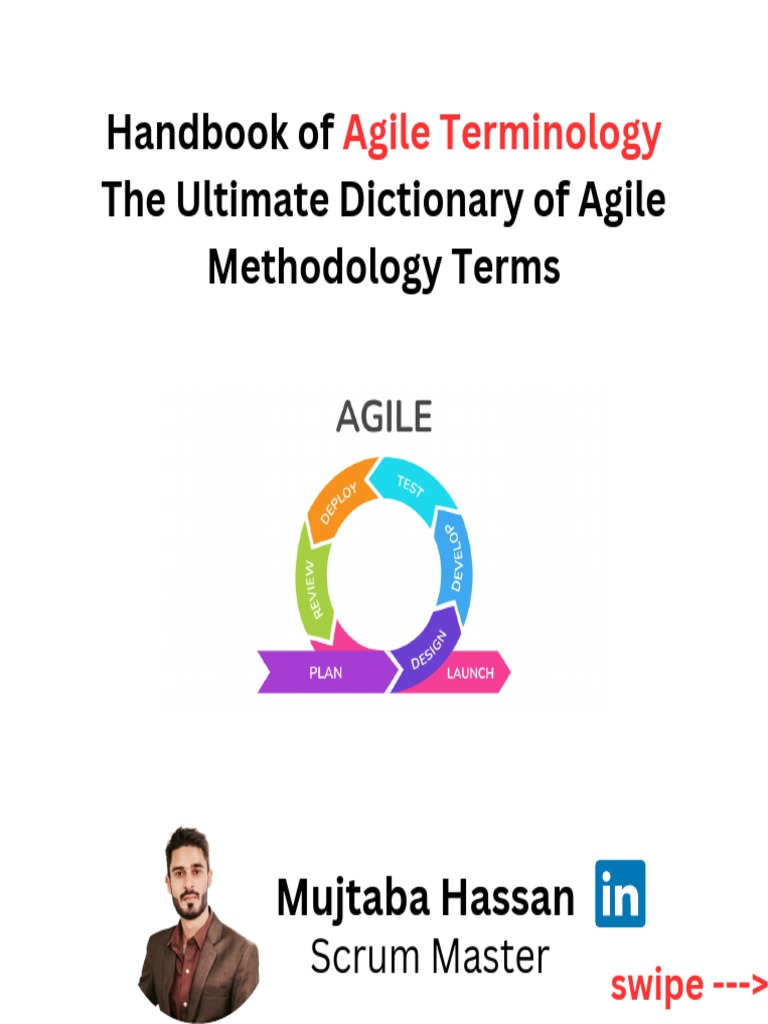 Agile Terminology Pdf Scrum Software Development Agile Software Development