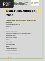 NMX F 605 Normex 2018 Distintivo H | PDF | Organización de Comida y Agricultura | México