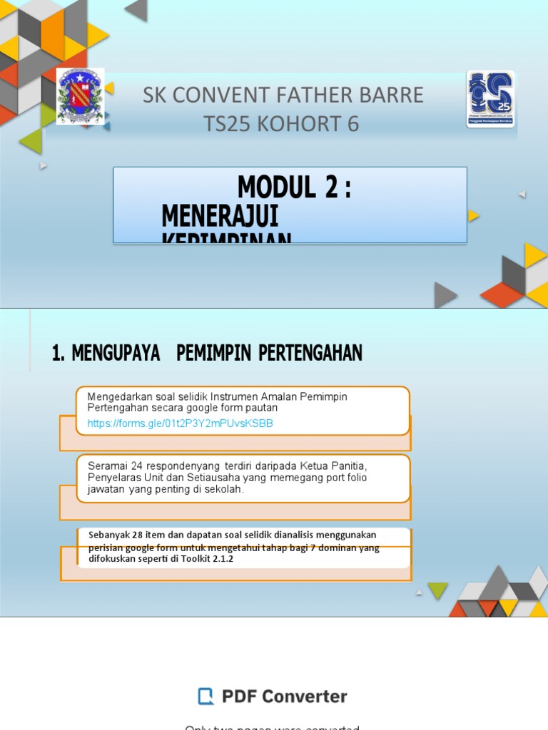 Ts25 Modul 2_menerajui Kepimpinan | PDF
