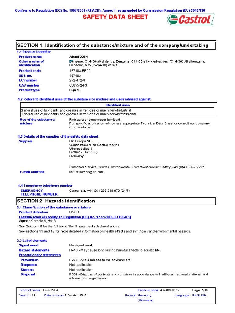 Aircol 2284 467403 | PDF