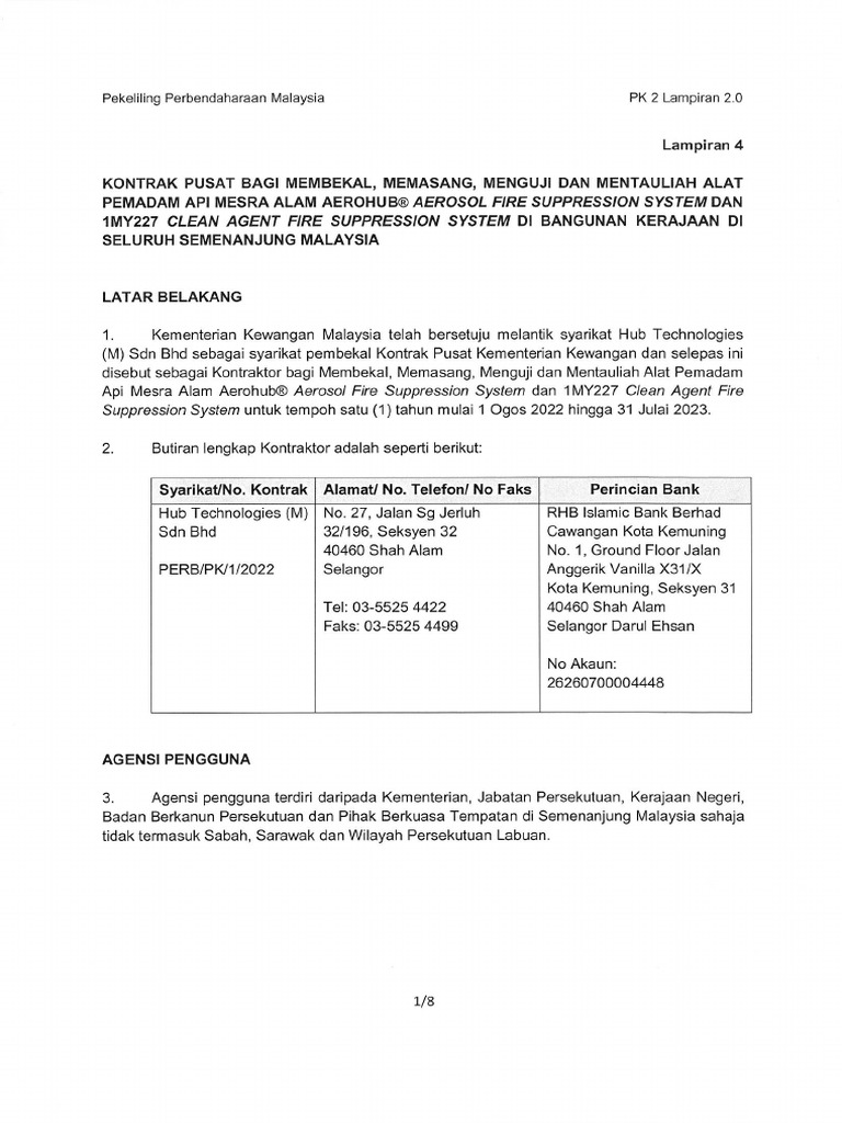 PP PK2.1 - Lampiran 2.0 - Lampiran 4 - 01082022 Hingga 31072023 | PDF