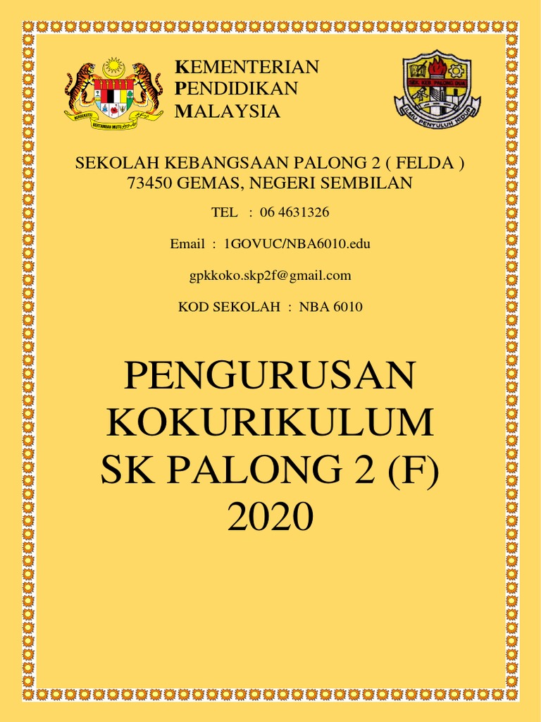 Buku Pengurusan Kokurikulum 2020 Terkini | PDF