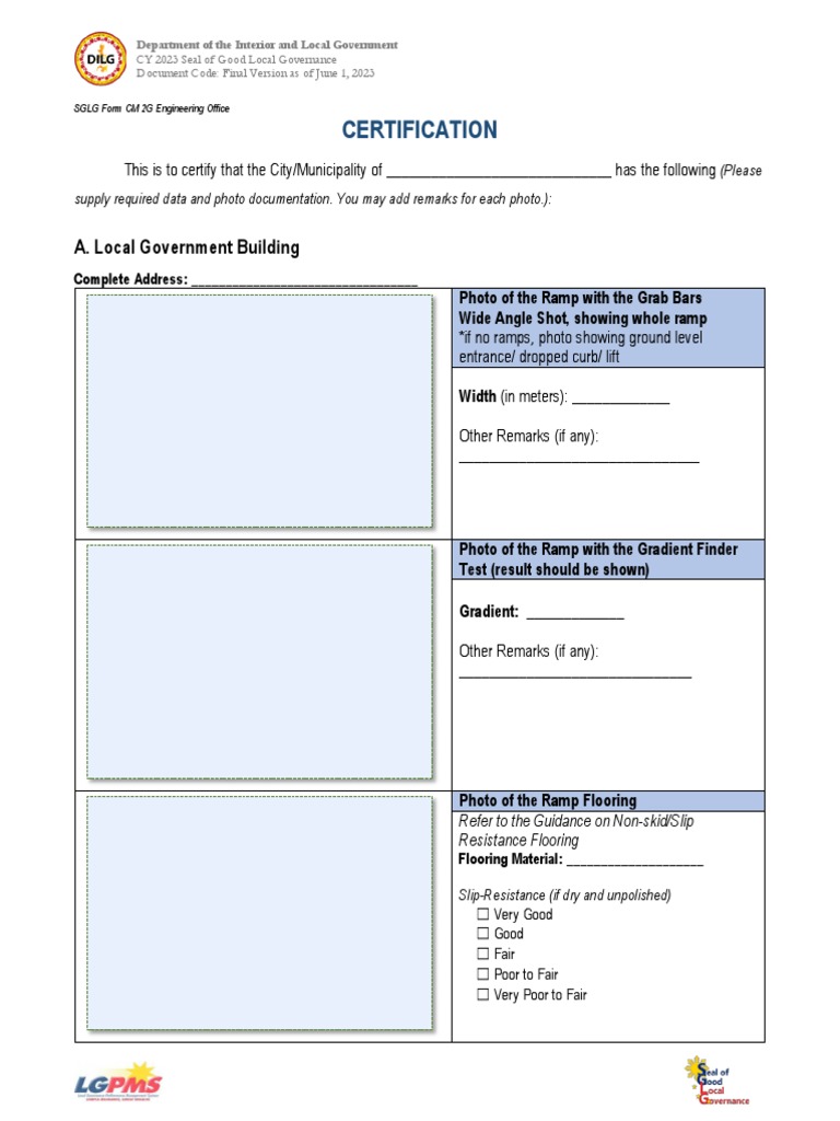 Form 2A-2N - CM - Certifications - Engineering | PDF | Stairs | Door