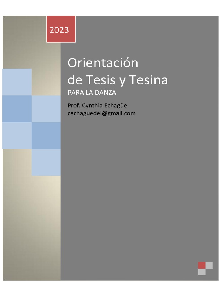 Folleto Tesis y Tesinas | PDF