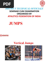 High Jump Guidelines | PDF | Track And Field | Individual Sports