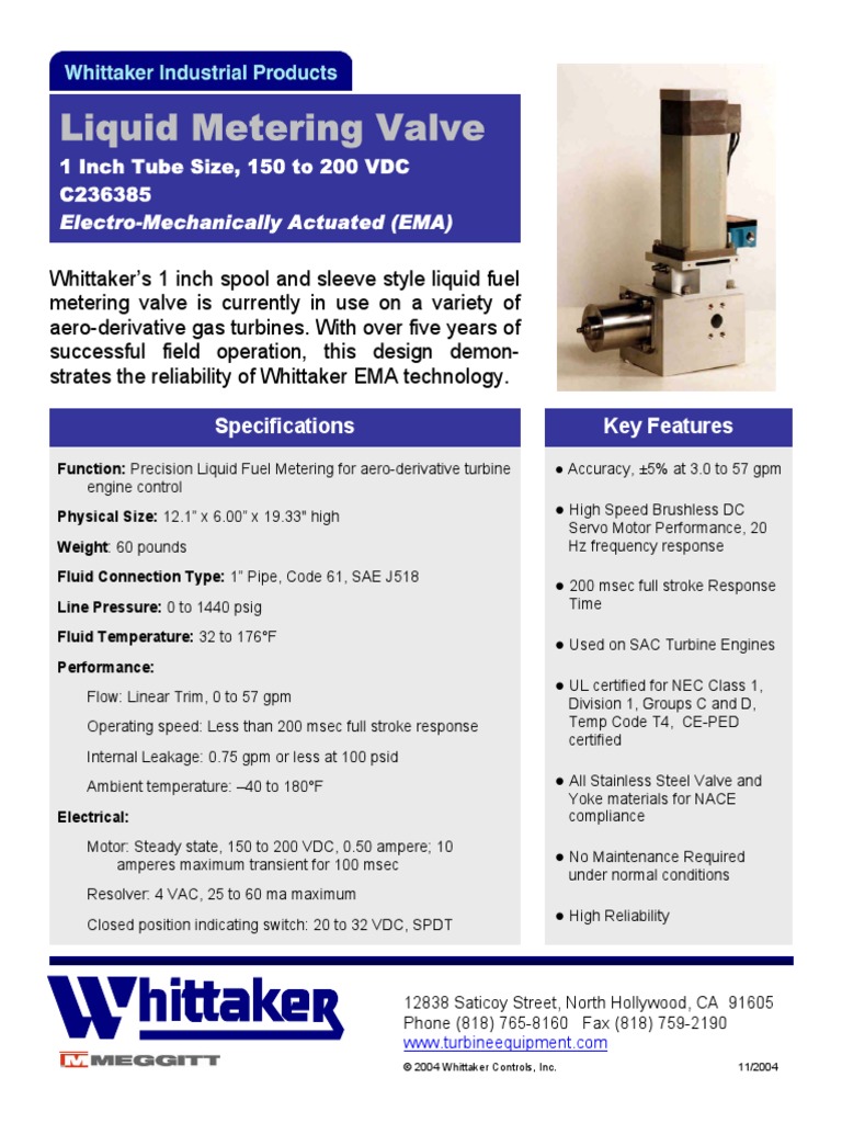 C236385 Withaker | PDF | Valve | Turbine