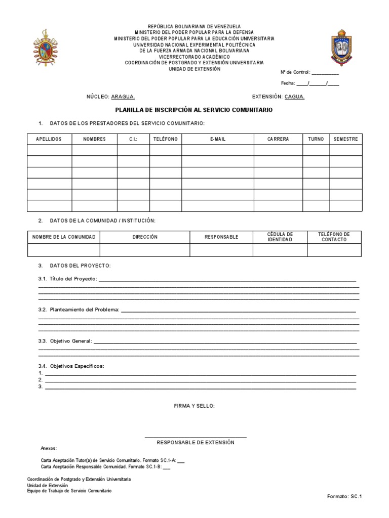Formato SC.1 | PDF