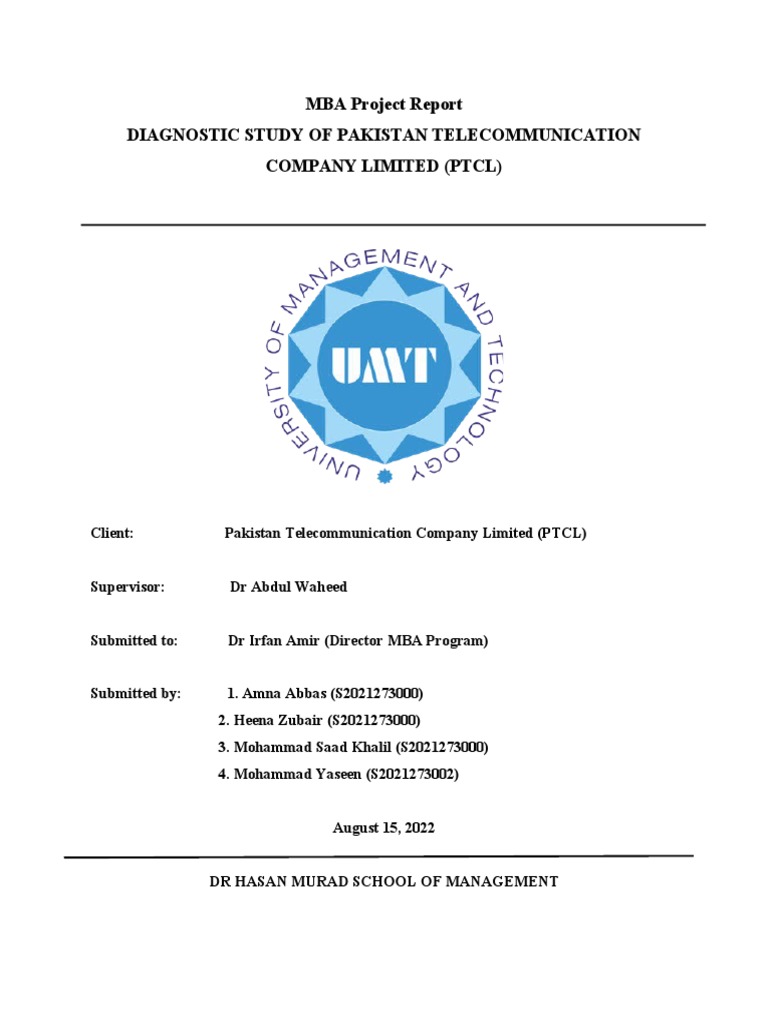 PTCL Draft (Final) | PDF