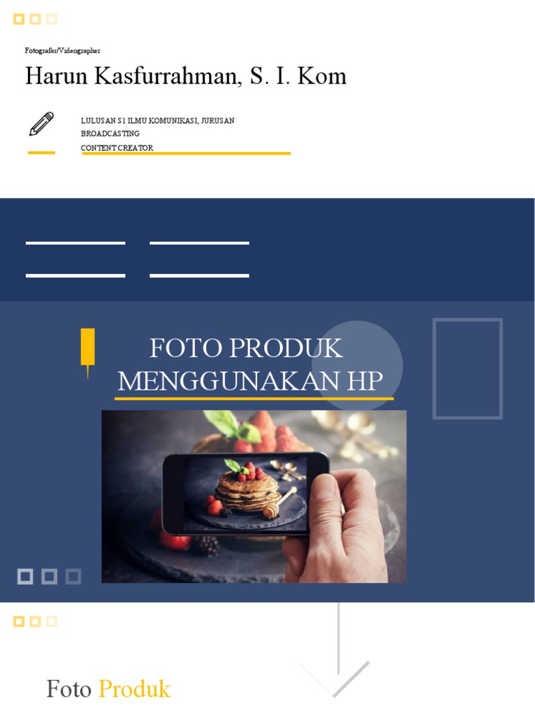 Cara Foto Produk | PDF