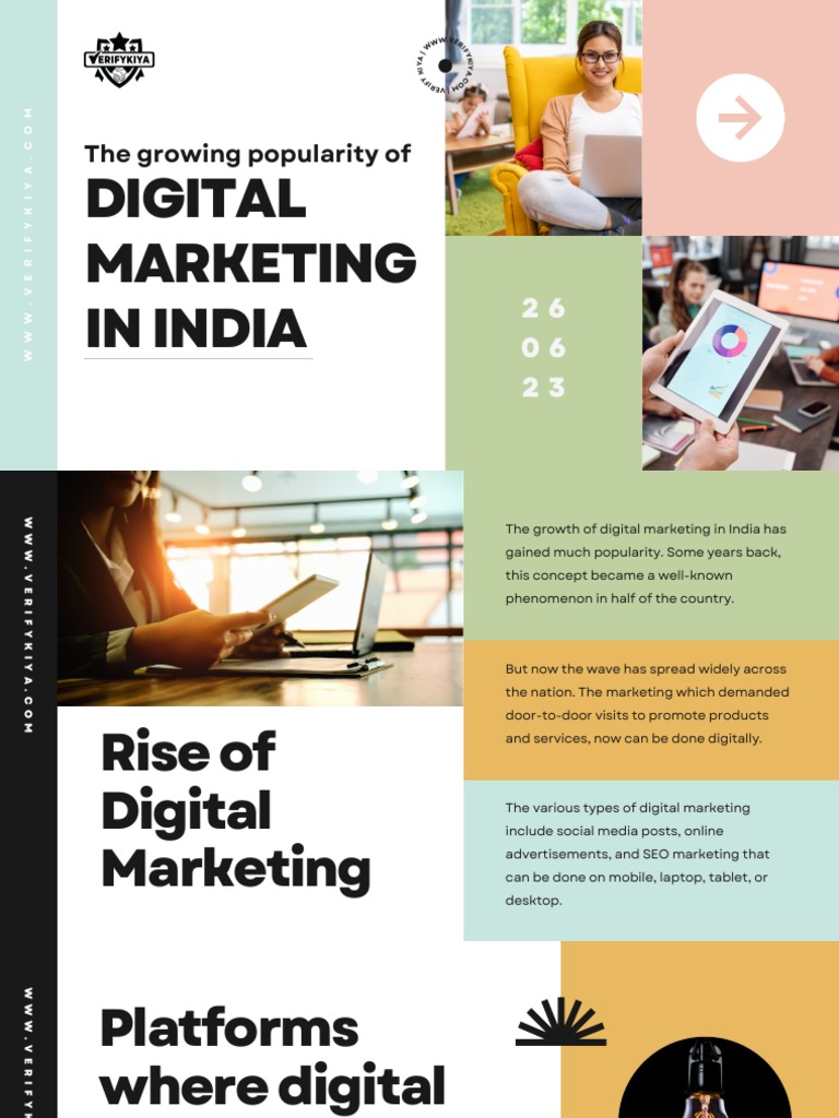 The Growing Popularity of Digital Marketing | PDF | Digital Marketing ...