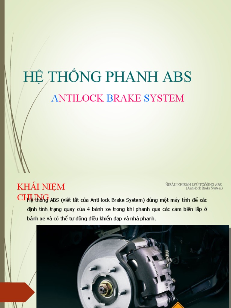 He Thong Phanh ABS | PDF