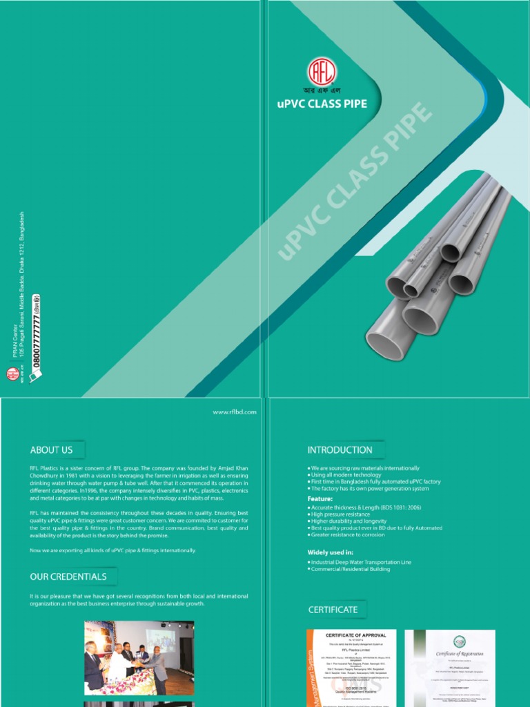 RFL Class Pipe & Filter Pipe | PDF
