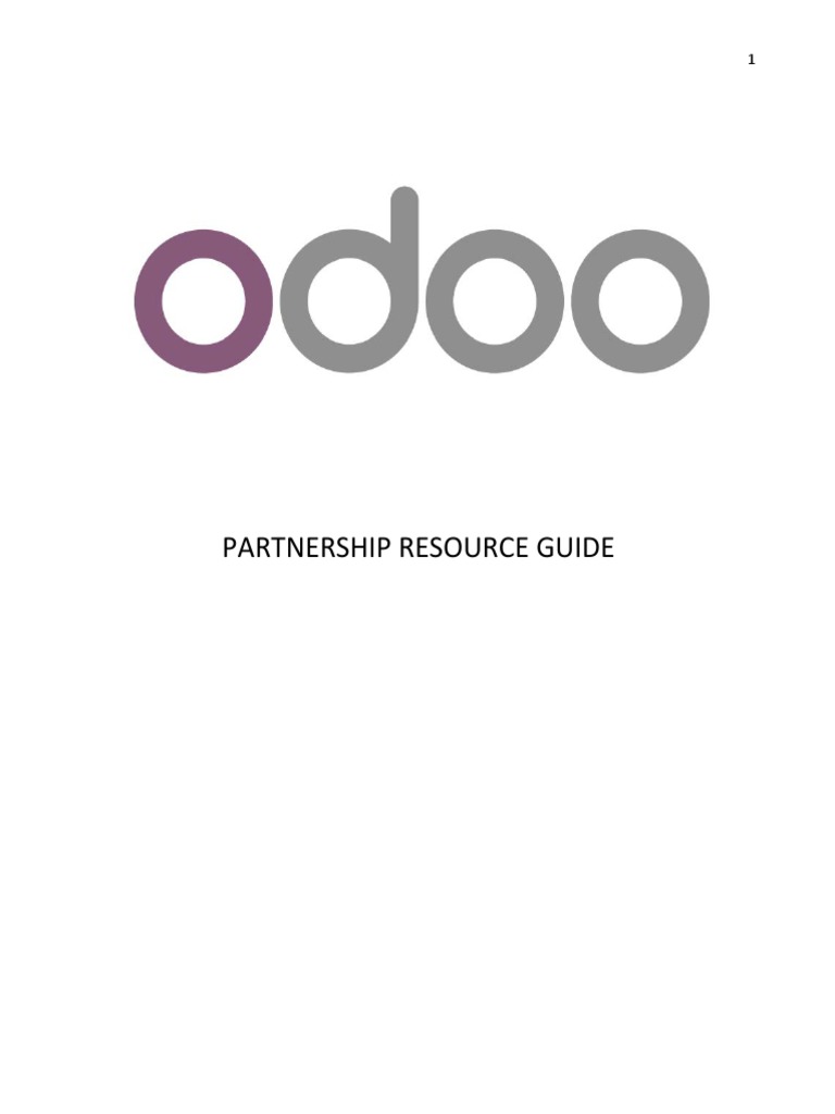 Odoo Partnership Resource Guide | PDF | Mobile App | Software As A Service