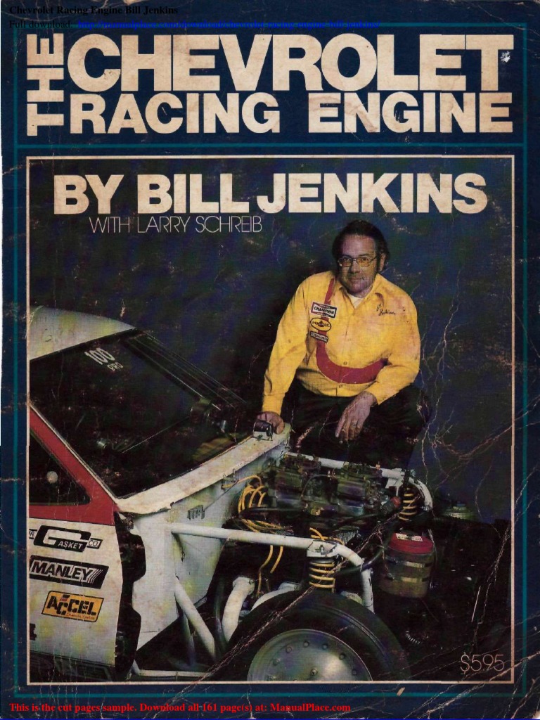 Bill Jenkins' Chevrolet Racing Engine Guide | PDF | Internal Combustion ...