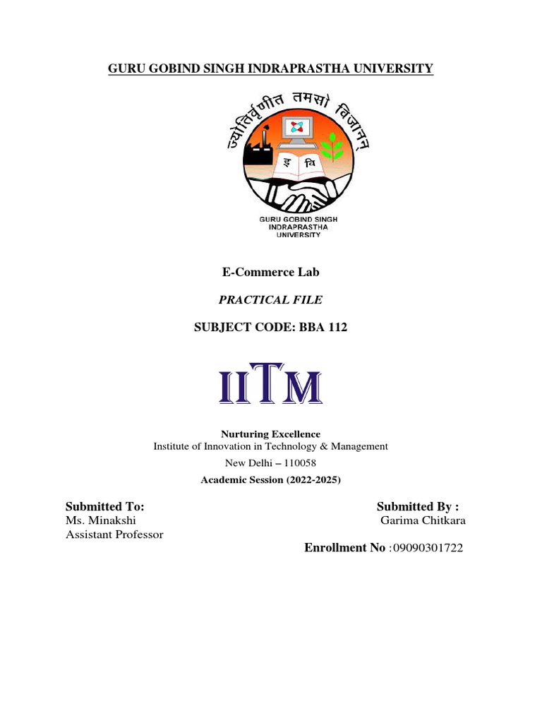 Guru Gobind Singh Indraprastha University | PDF