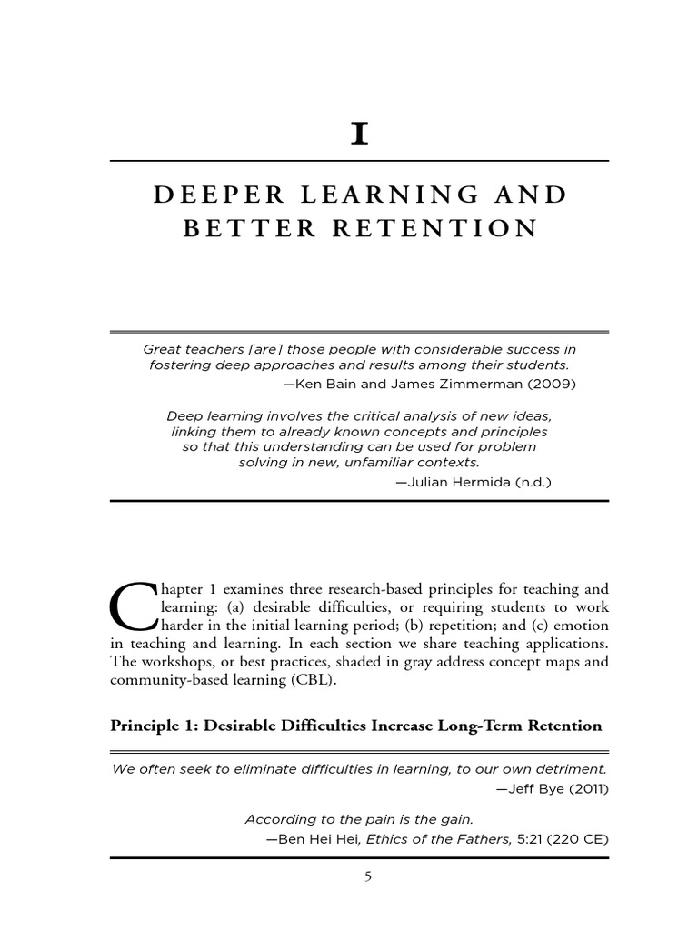 A Concise Guide To Improving Student Learning | PDF