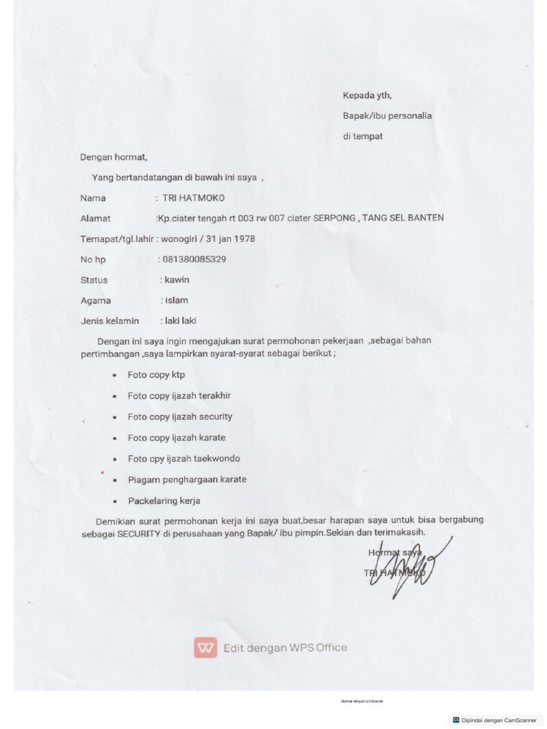 CV - Tri Hatmoko - Removed | PDF