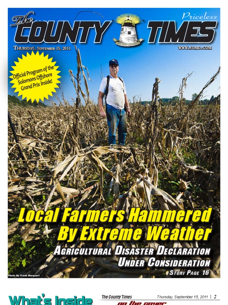 2011-09-15 The County Times | PDF | Distilled Beverages | Oyster