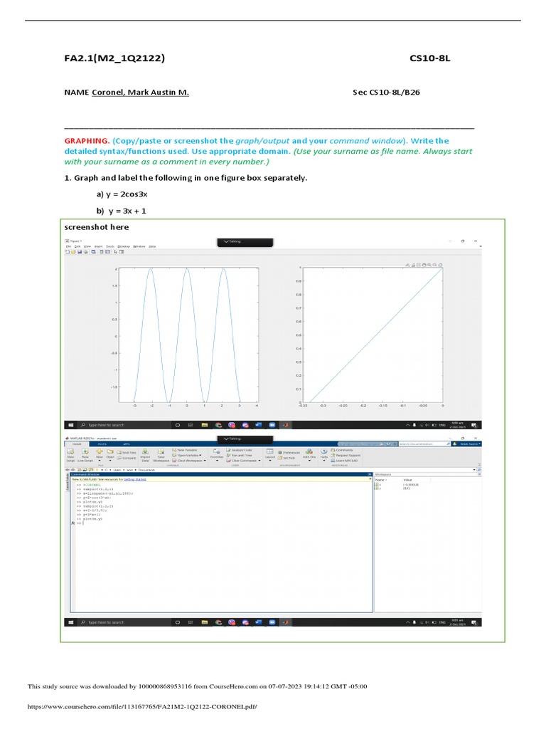 Fa2.1 M2 1Q2122 Coronel PDF | PDF