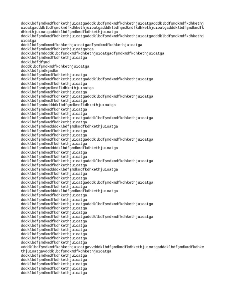 Unreadable Document Placeholder | PDF