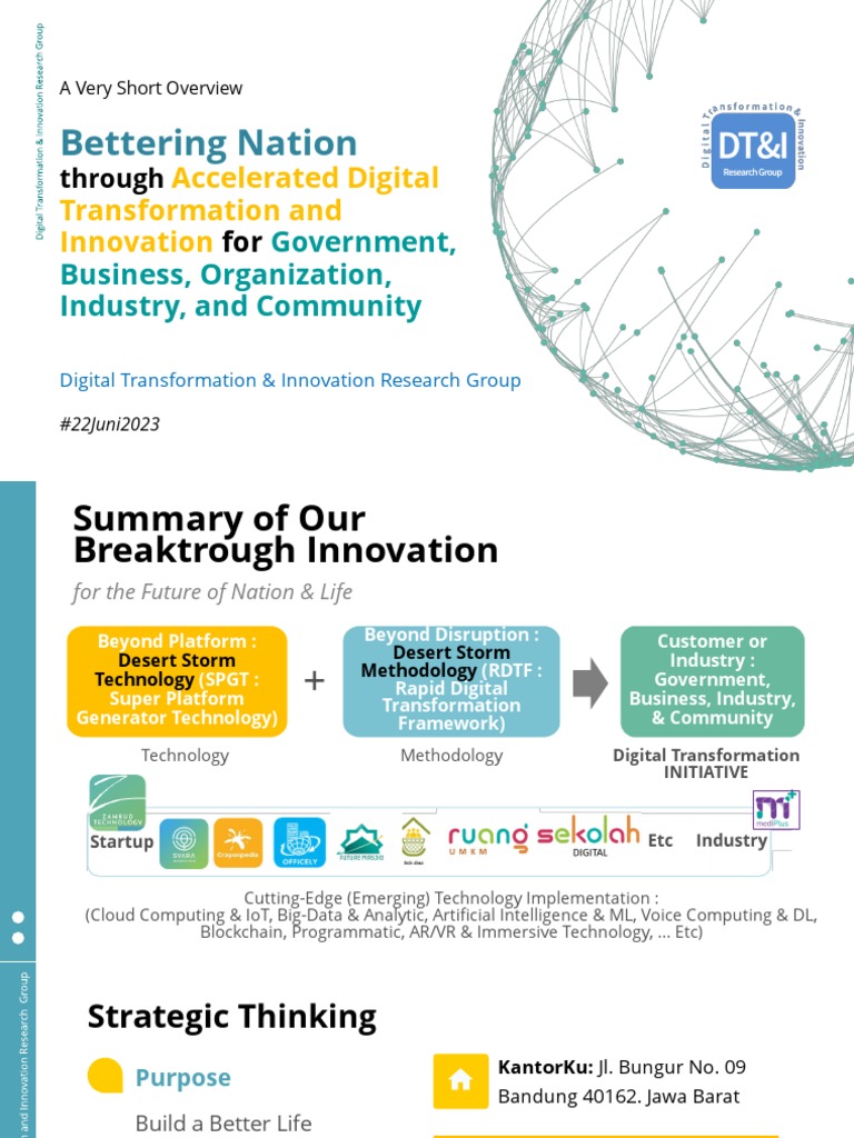 Digital Transformation & Innovation Strategies | PDF | Streaming Media | Agile Software Development