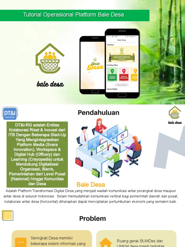 Panduan Aplikasi Bale Desa | PDF