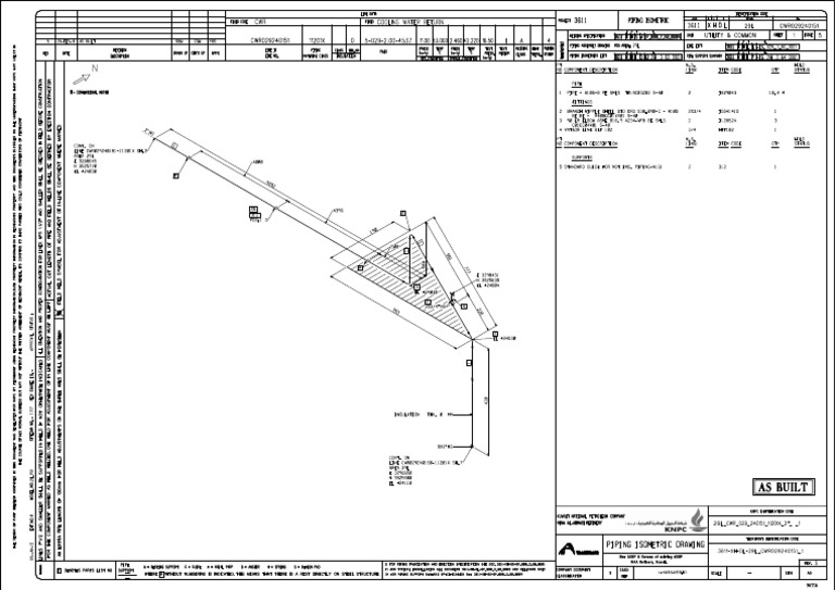 CWR 0292401511 | PDF | Pipe (Fluid Conveyance) | Process Engineering