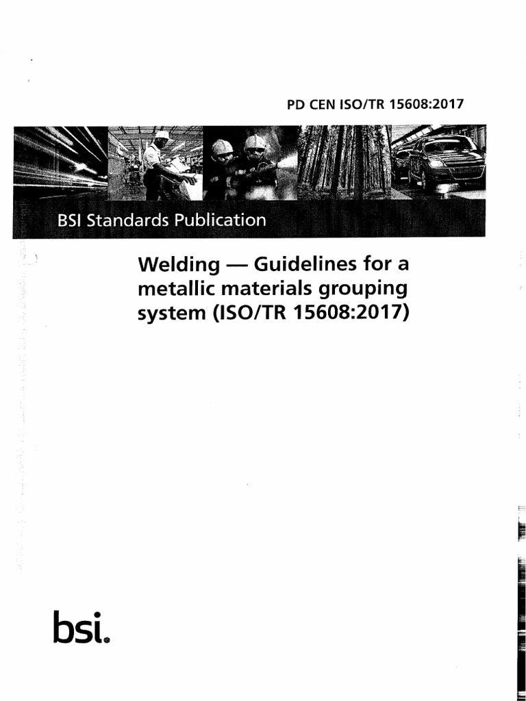 BS en Iso 15608-2017 | PDF