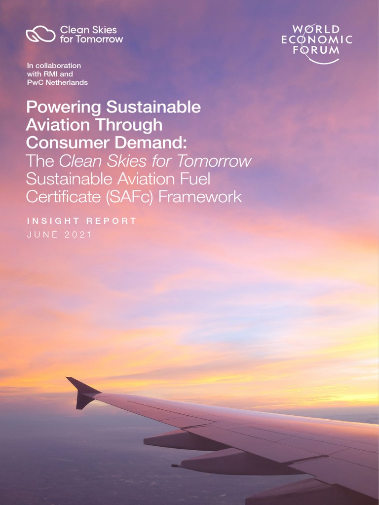 2021 - WEF - SAF Demand Signal Report | PDF | Carbon Offset | Climate ...