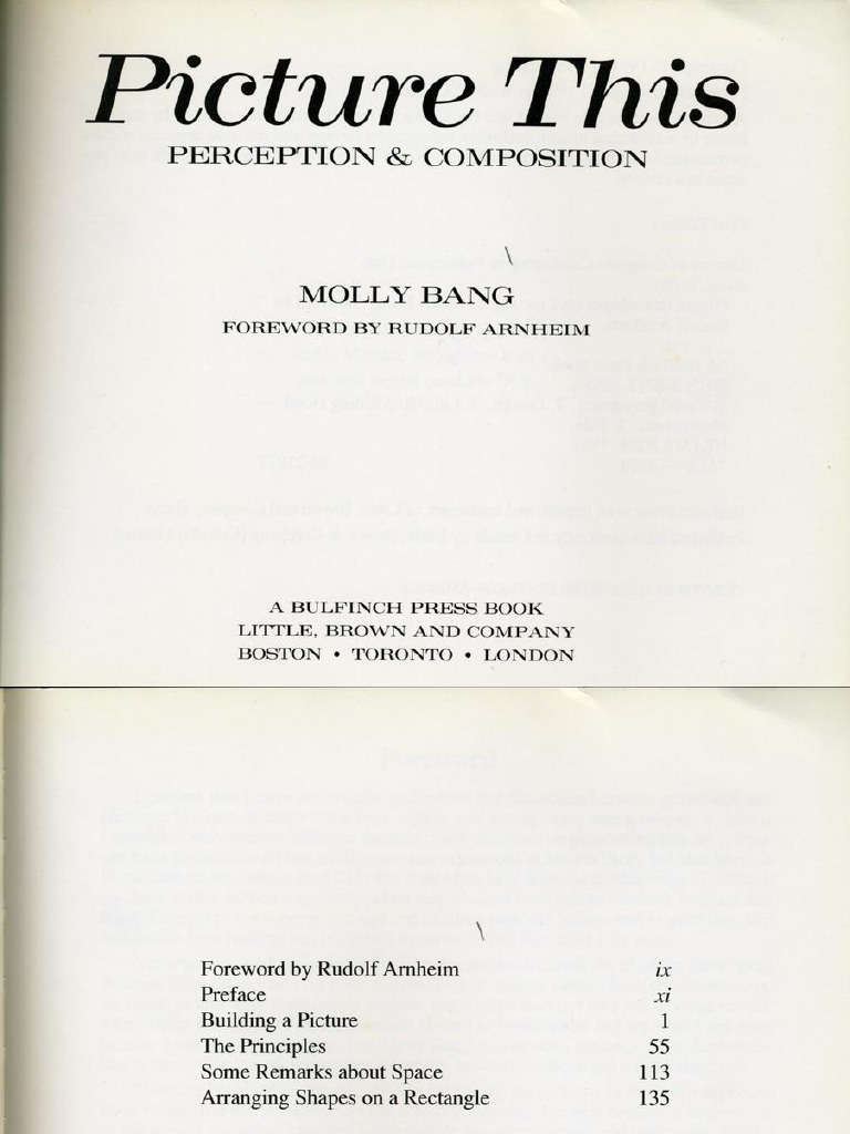 Picture This How Pictures Work by Molly Bang 2 PDF Free | PDF