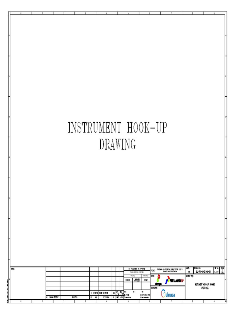 ELN-PRG-IN-01-HK-001 Instrument Hook-Up Drawing Rev.A | PDF ELN-PRG-IN-01-HK-001 Instrument Hook-Up Drawing Rev.A | PDF