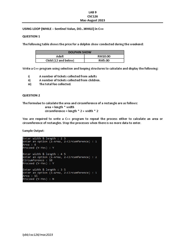 Lab 9 Csc126 Mac2023 Pdf