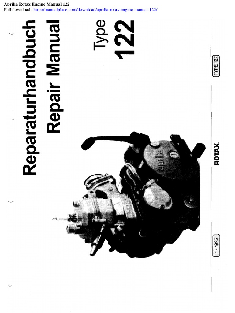 Aprilia Rotax Engine Manual 122 | PDF