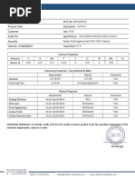 Material Test Certificates: Supplied To | PDF | Physical Sciences ...