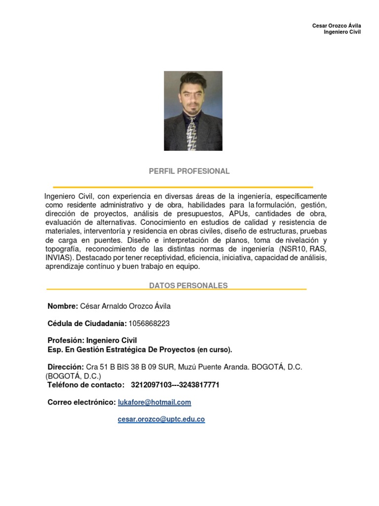 Aa Ing Cesar Orozco Avila | PDF | Ingeniería | Diseño Aa Ing Cesar Orozco Avila | PDF | Ingeniería | Diseño