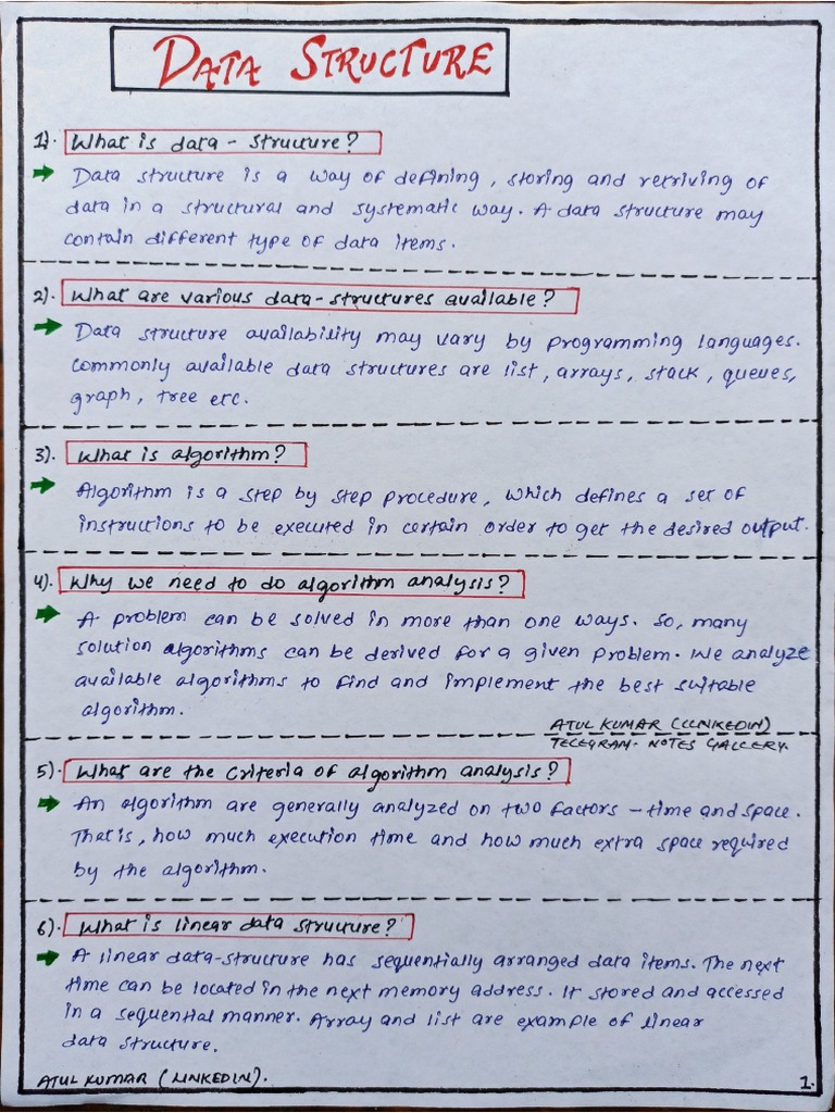 Data Structure Series 2 Pdf