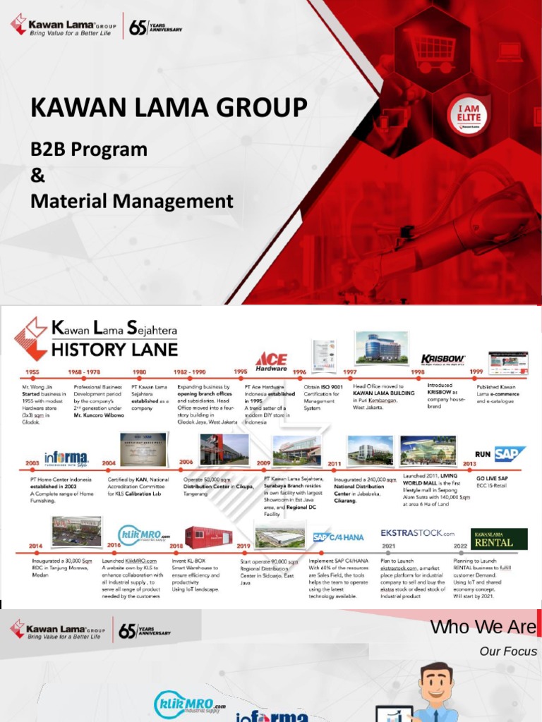 KAWAN LAMA GROUP - B2B&MaterialMgmt (2) | PDF | Supply Chain | Business
