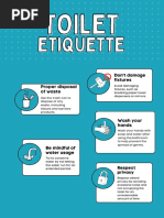 Toilet Etiquette Sign Poster | PDF