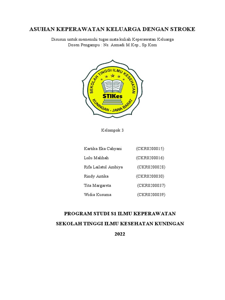 Kel. 3 Askep Keluarga Stroke (1) - 2 | PDF