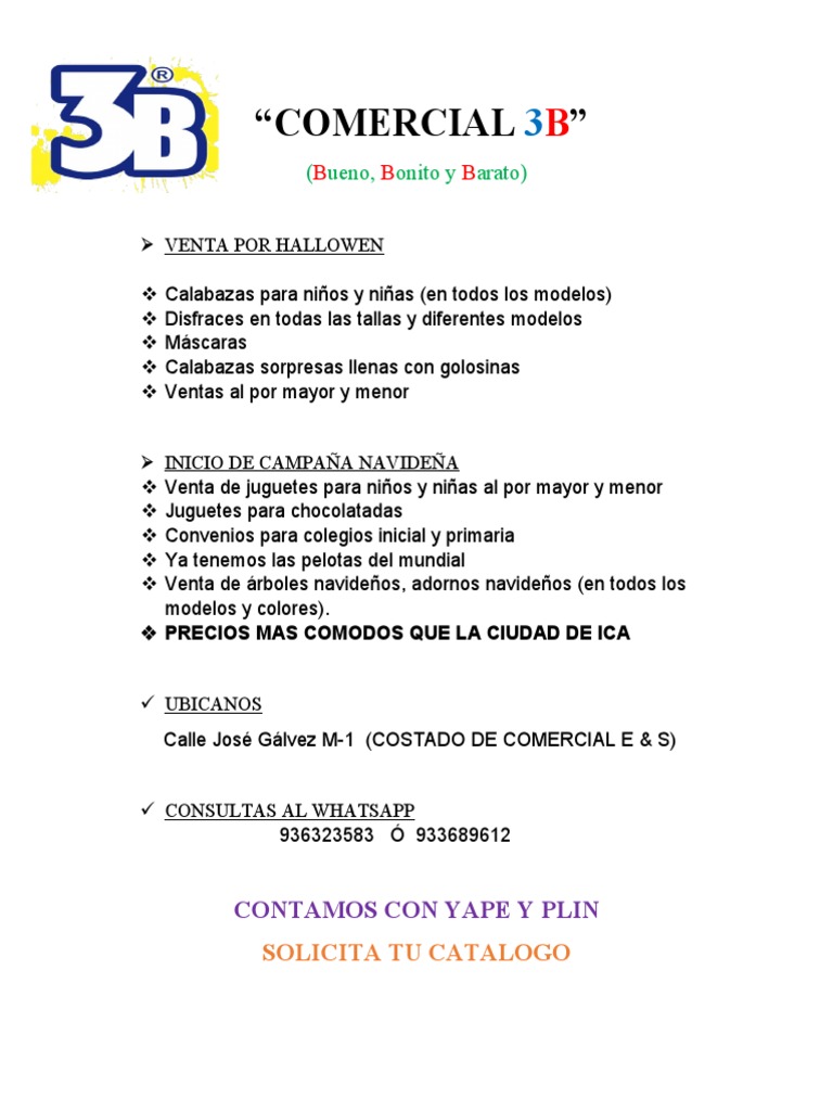 Comercial 3B | PDF