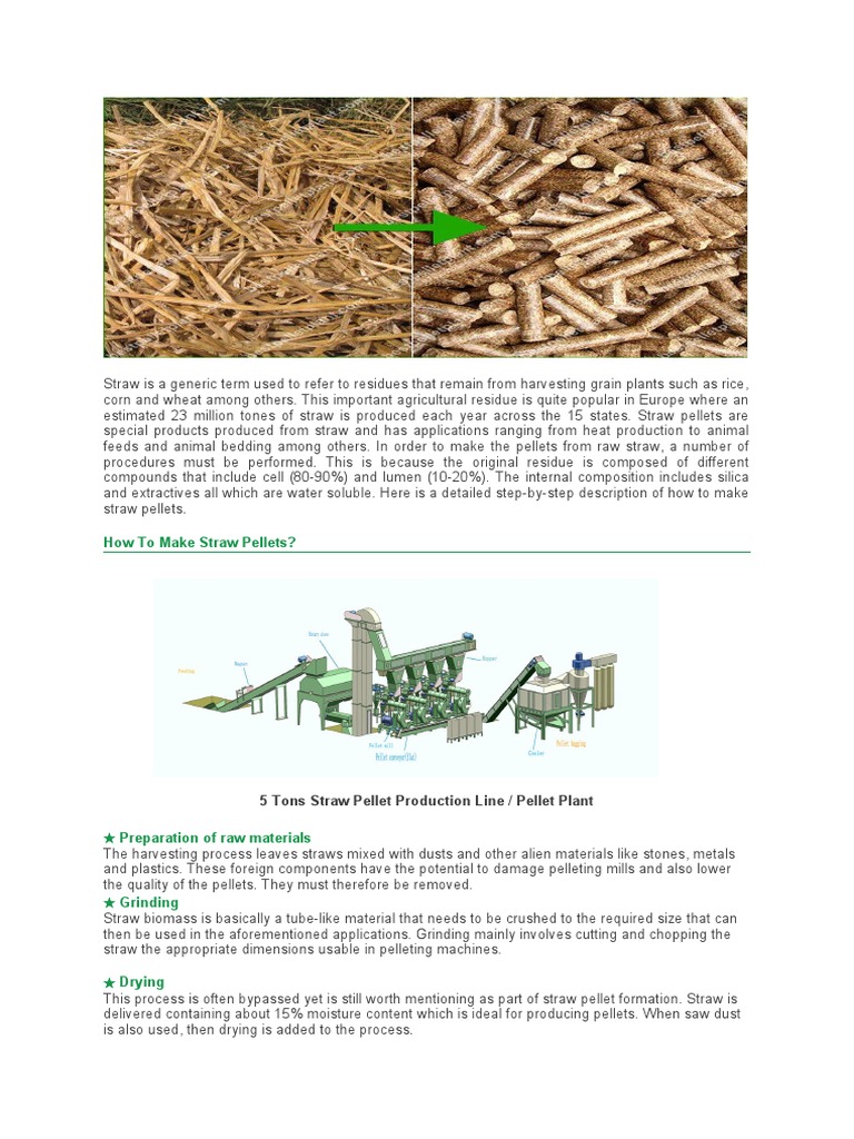 Making Pellet | PDF | Mill (Grinding) | Biomass