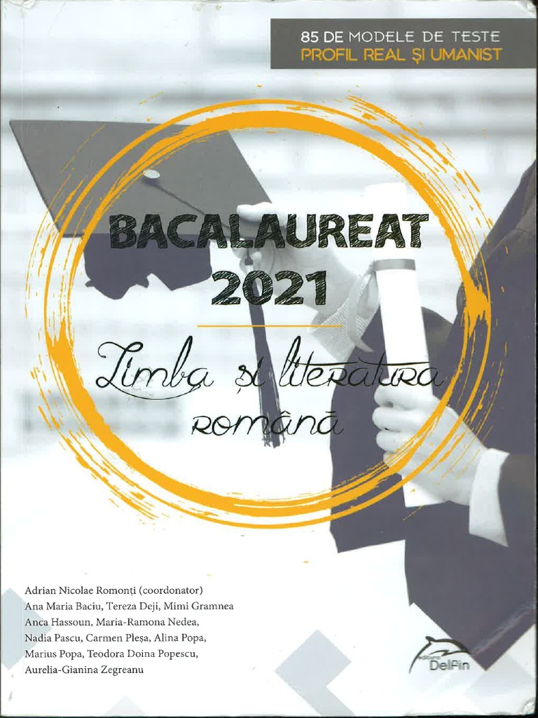 Culegere Bac2021 | PDF