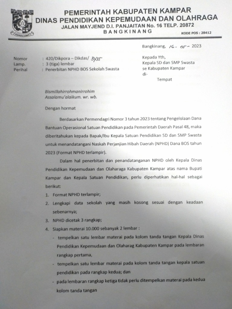 Penerbitan NPHD BOS Sekolah Swasta 23-May-2023 11-06-40-1 | PDF